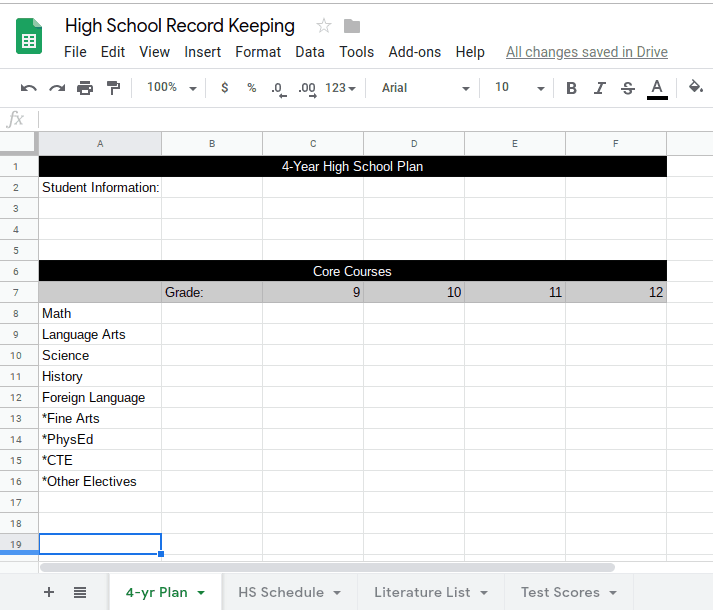 4 Easy Steps to a High School Plan for Homeschoolers | Orison Orchards